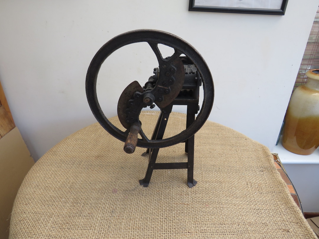 Unusual Antique Circa 1910 Wheat and Chaff Cutter for Kitchen Display ...