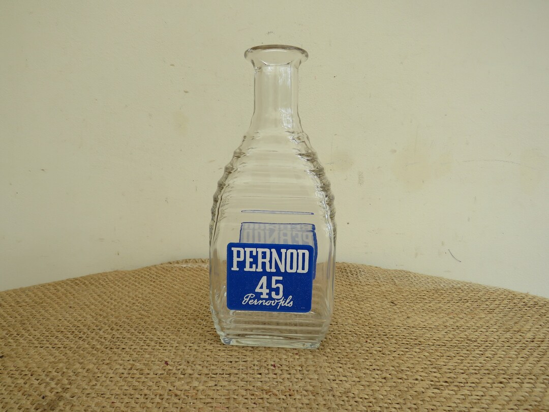 Retro and Vintage Original French Pastis Water Bottle PERNOD 45 and ...
