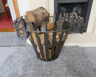 Extra Large Log Basket - Etsy UK