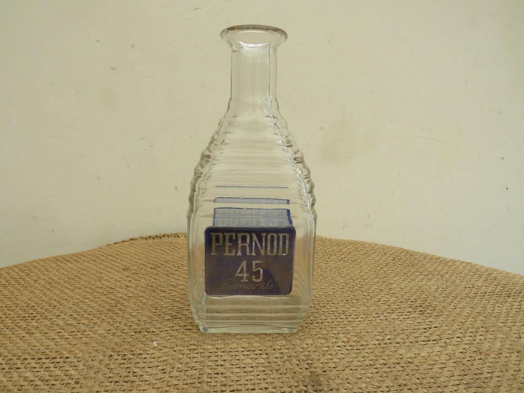 Retro and Vintage Original French Pastis Water Bottle PERNOD 45 and ...