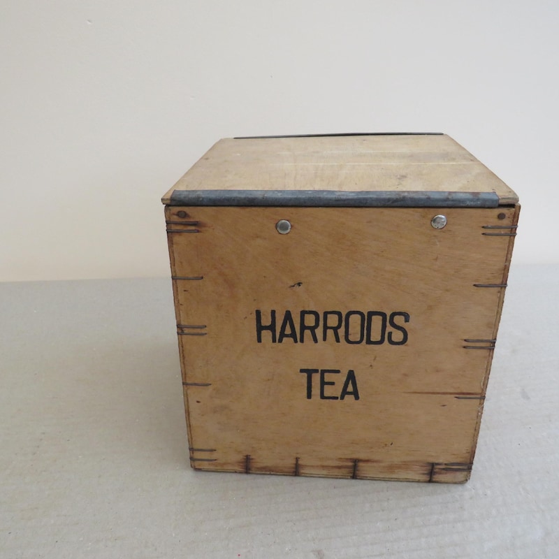 Wooden Tea Chest - Etsy UK