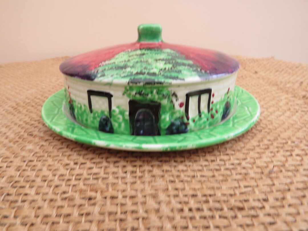 Vintage Circa 1940 Empire Ware Tudor Series Ceramic Thatched Cottage ...