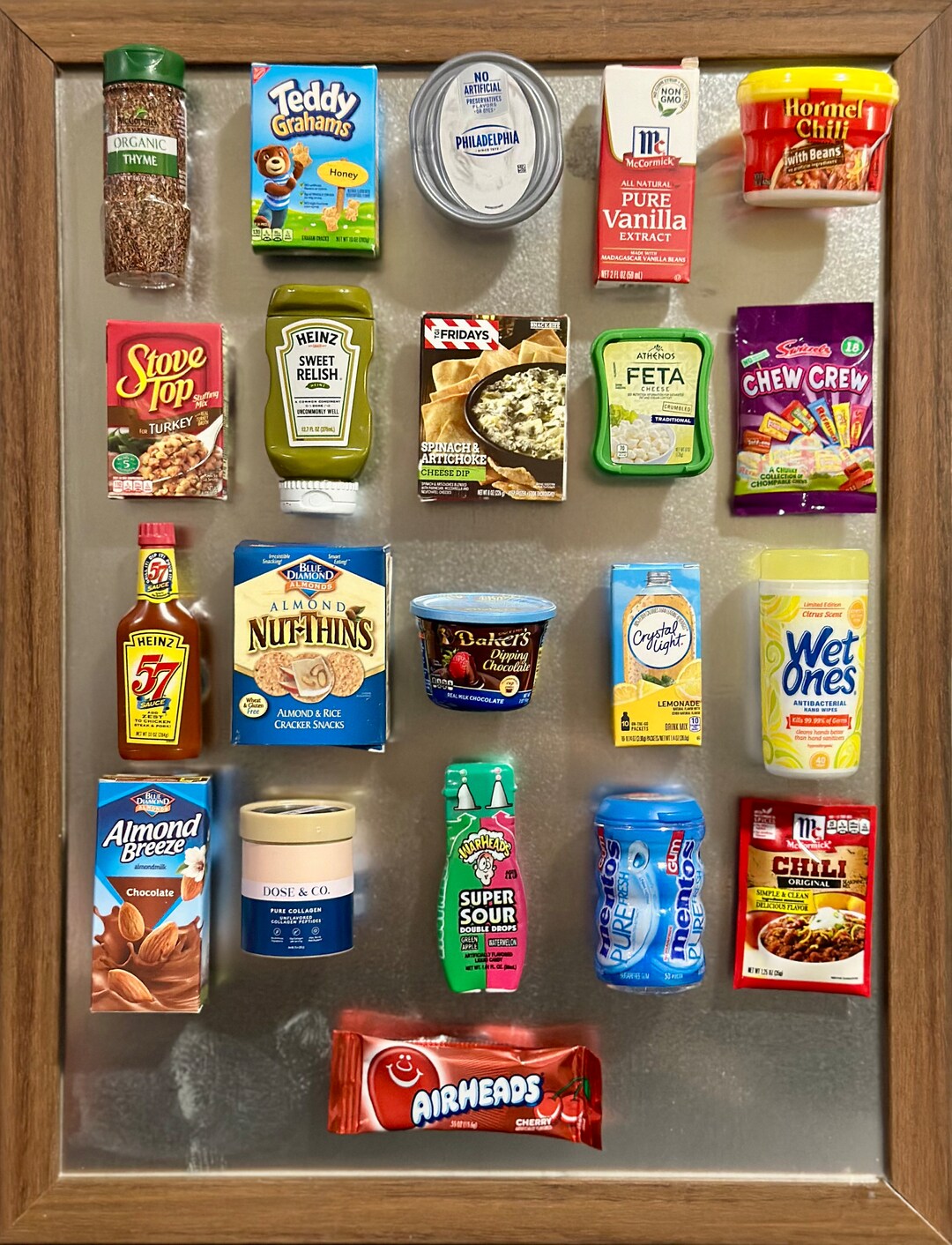 Mini Food Magnets Set of 21 - Etsy