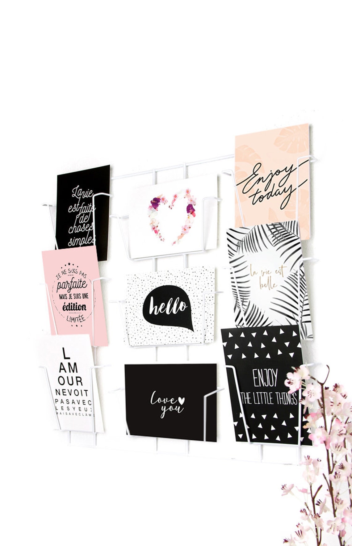 Postcard Enjoy the Little Things - Etsy