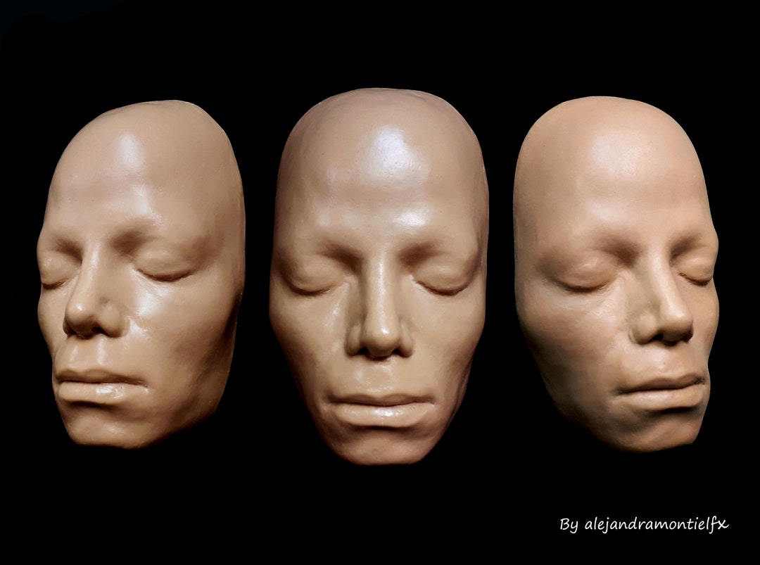 Michael Jackson Life Size Face, Life Cast for Thriller Collectors ...