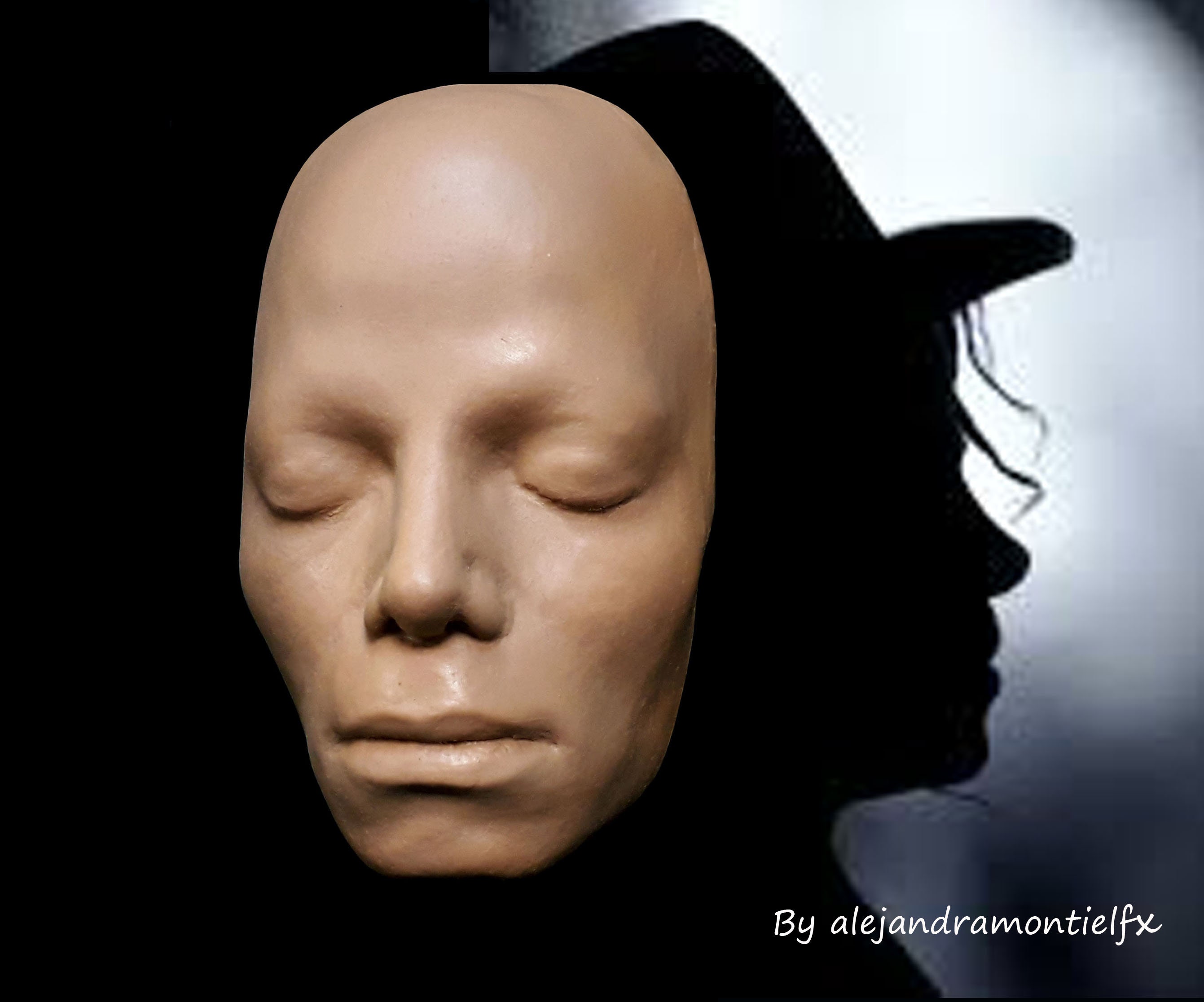 Michael Jackson Life Size Face Life Cast for Thriller - Etsy