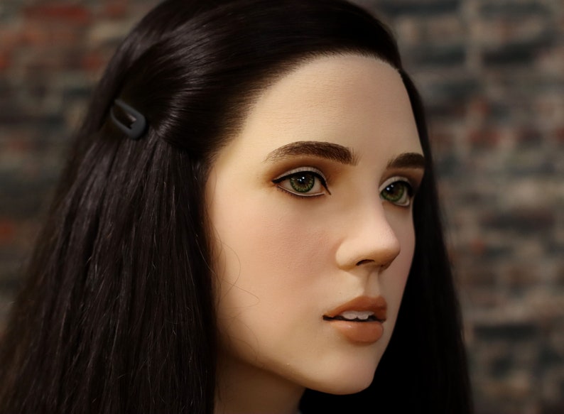 Realistic Life Size Bust of Sarah Labyrinth King of the Goblins Head ...