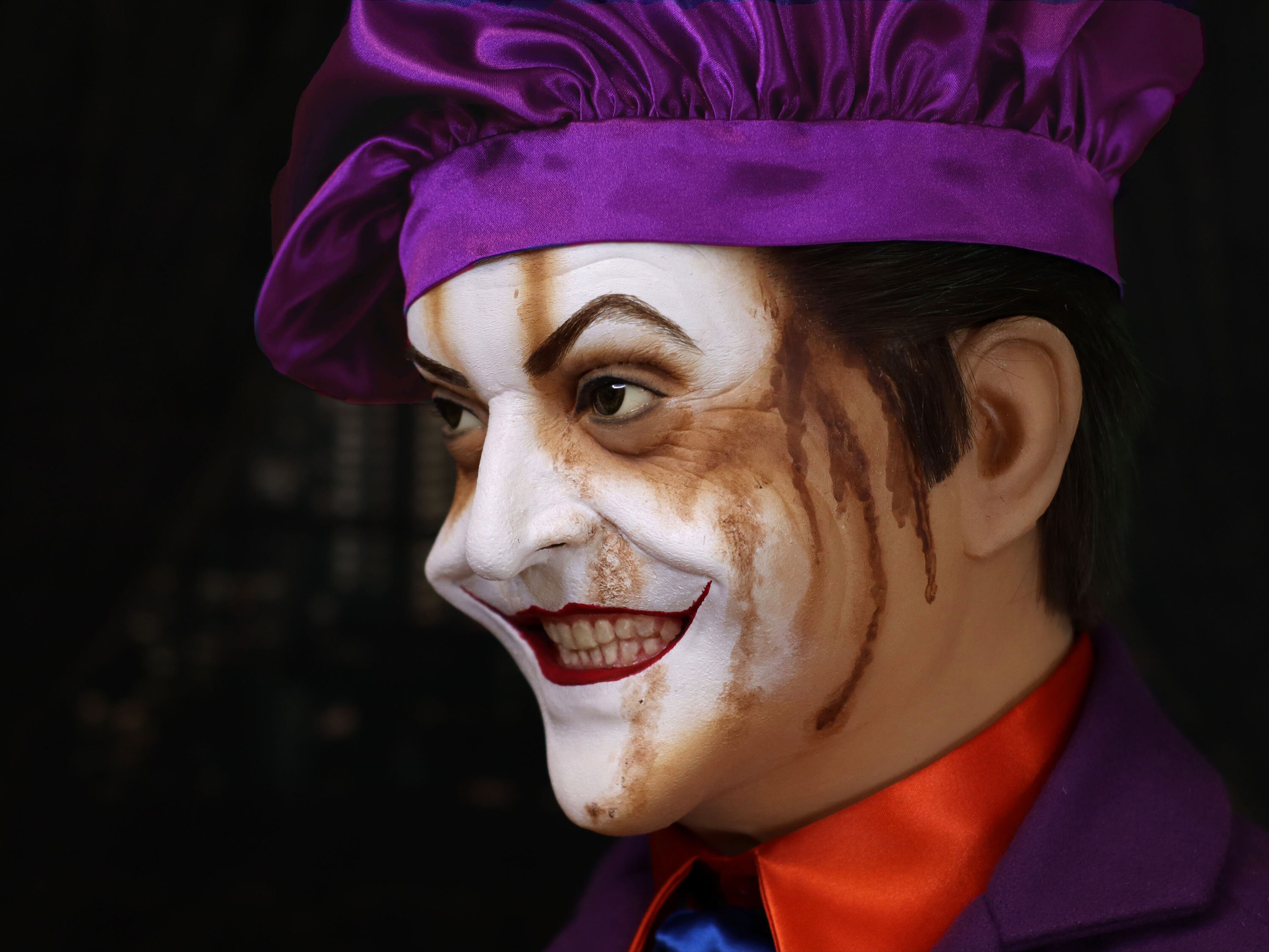 The Joker Lifesize Bust Jack Nicholson Batman Sculpt Head Mask - Etsy