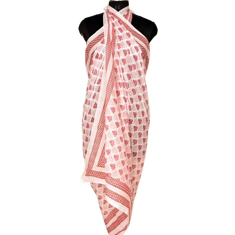 Small Butti Print Cover up Sarong Women Wrap Sarong Fashion - Etsy