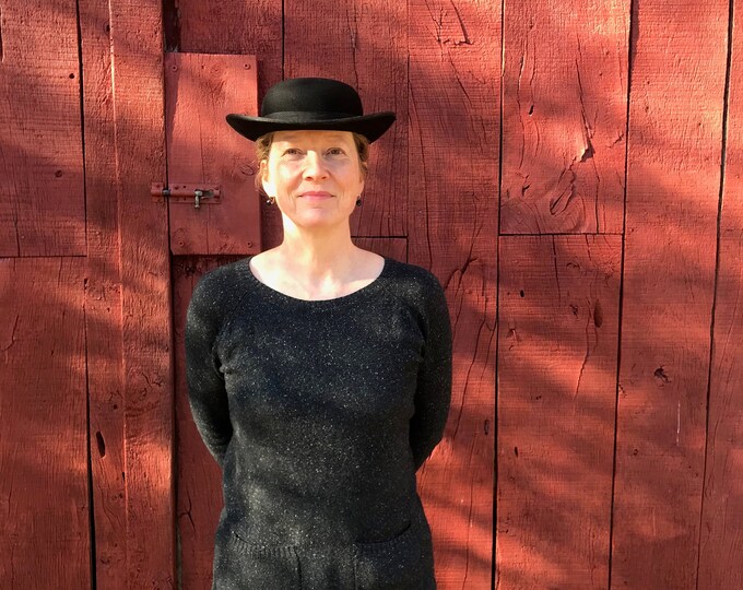 A Vintage French Curate's Hat, Priest's Hat, Saturno, Cappello Romano ...