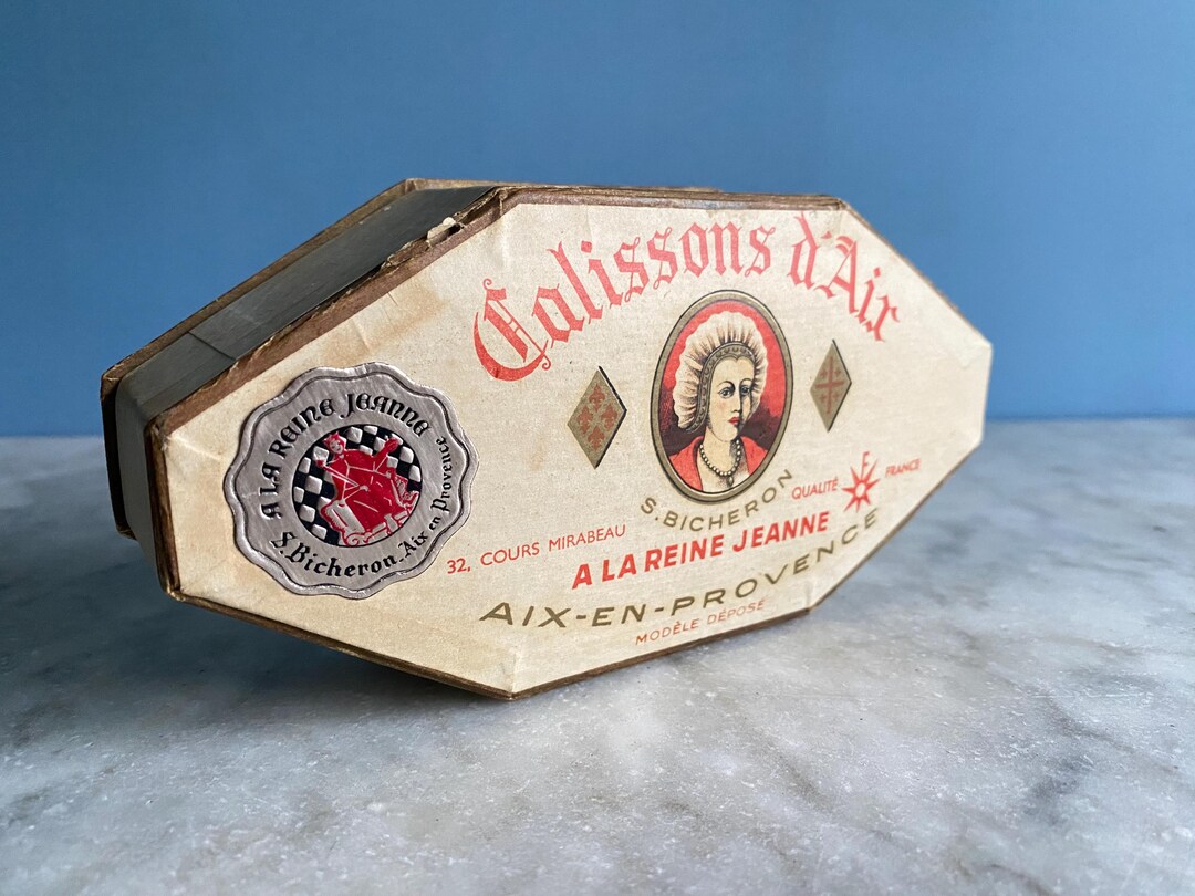 A Vintage French Sweet Box, Calisson Box, Aix En Provence - Etsy