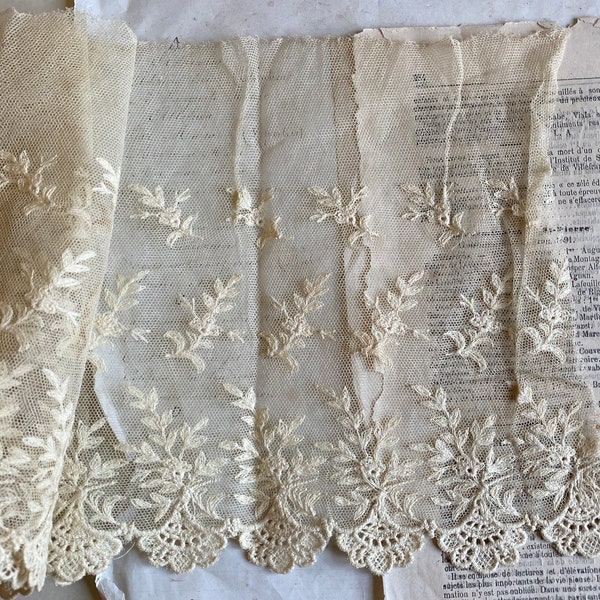 Vintage Net Lace - Etsy