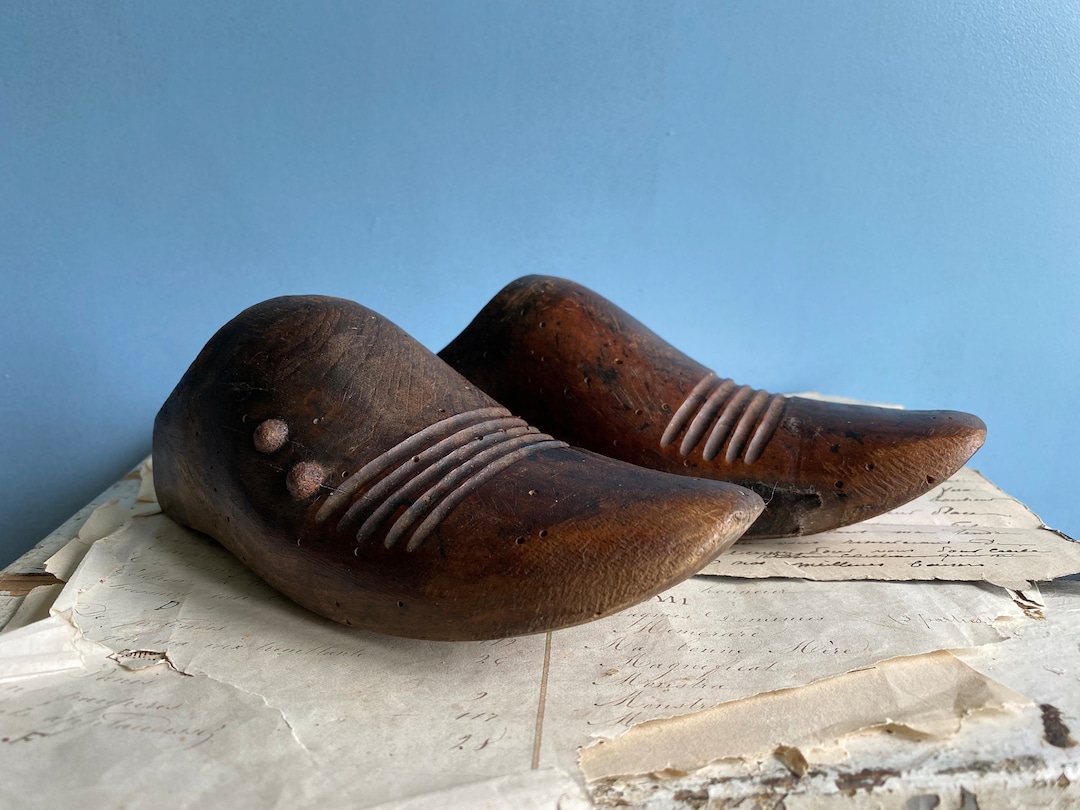 Vintage French Wooden Shoe Lasts, Shoe Forms - Etsy