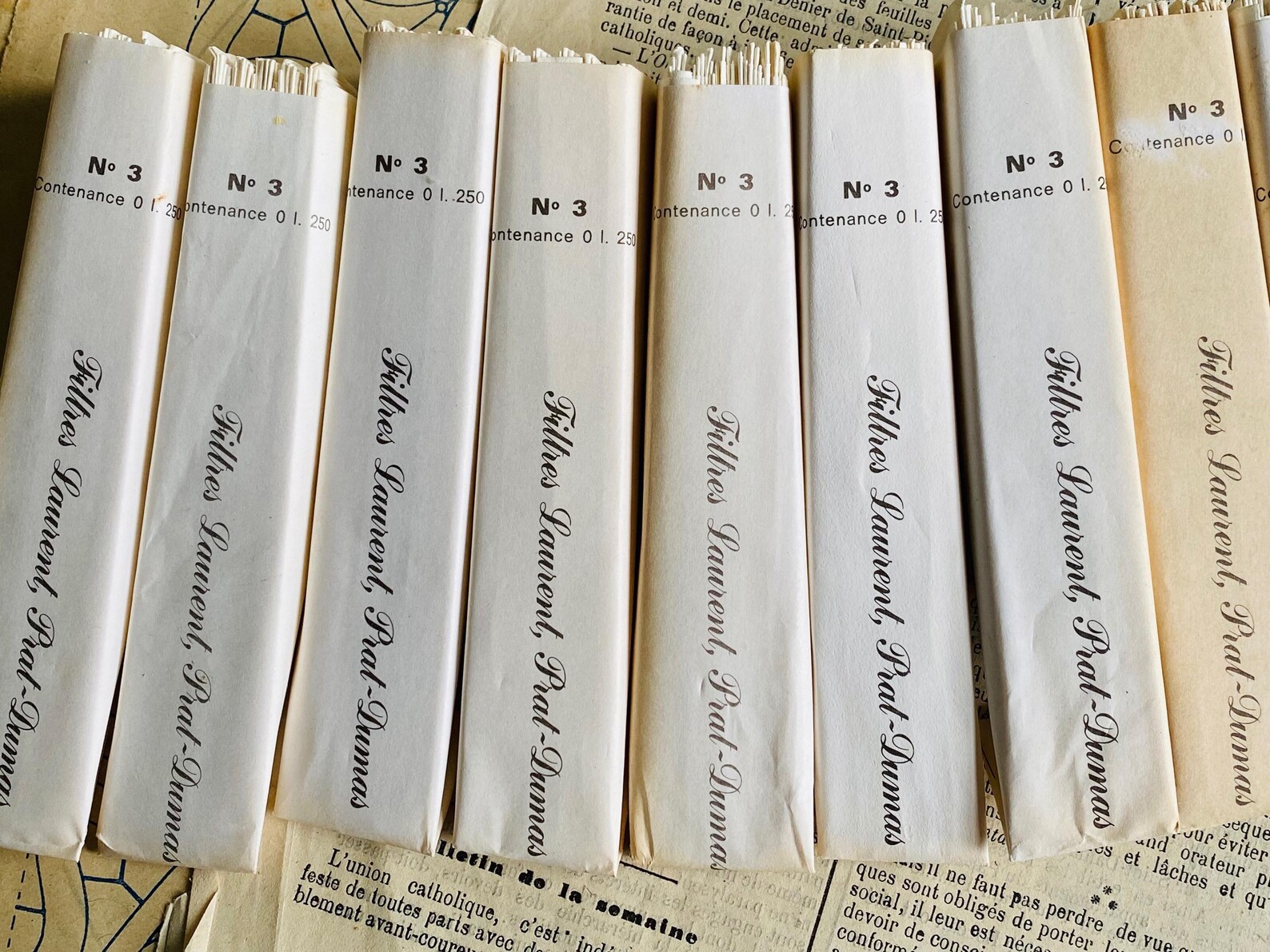 Vintage French Wine Filter Papers, - Etsy