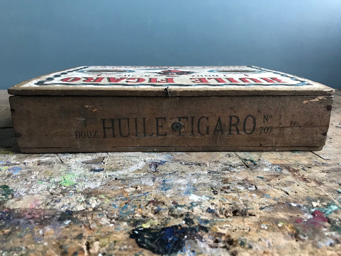 An Antique French Box, Antique Packaging, Vibert Freres - Etsy