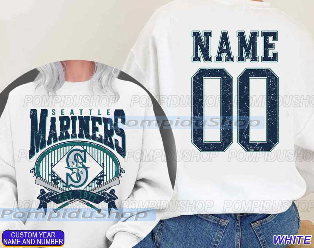 Personalized Seattle Baseball Tee, Seattle Mariners Sweatshirt, Seattle ...