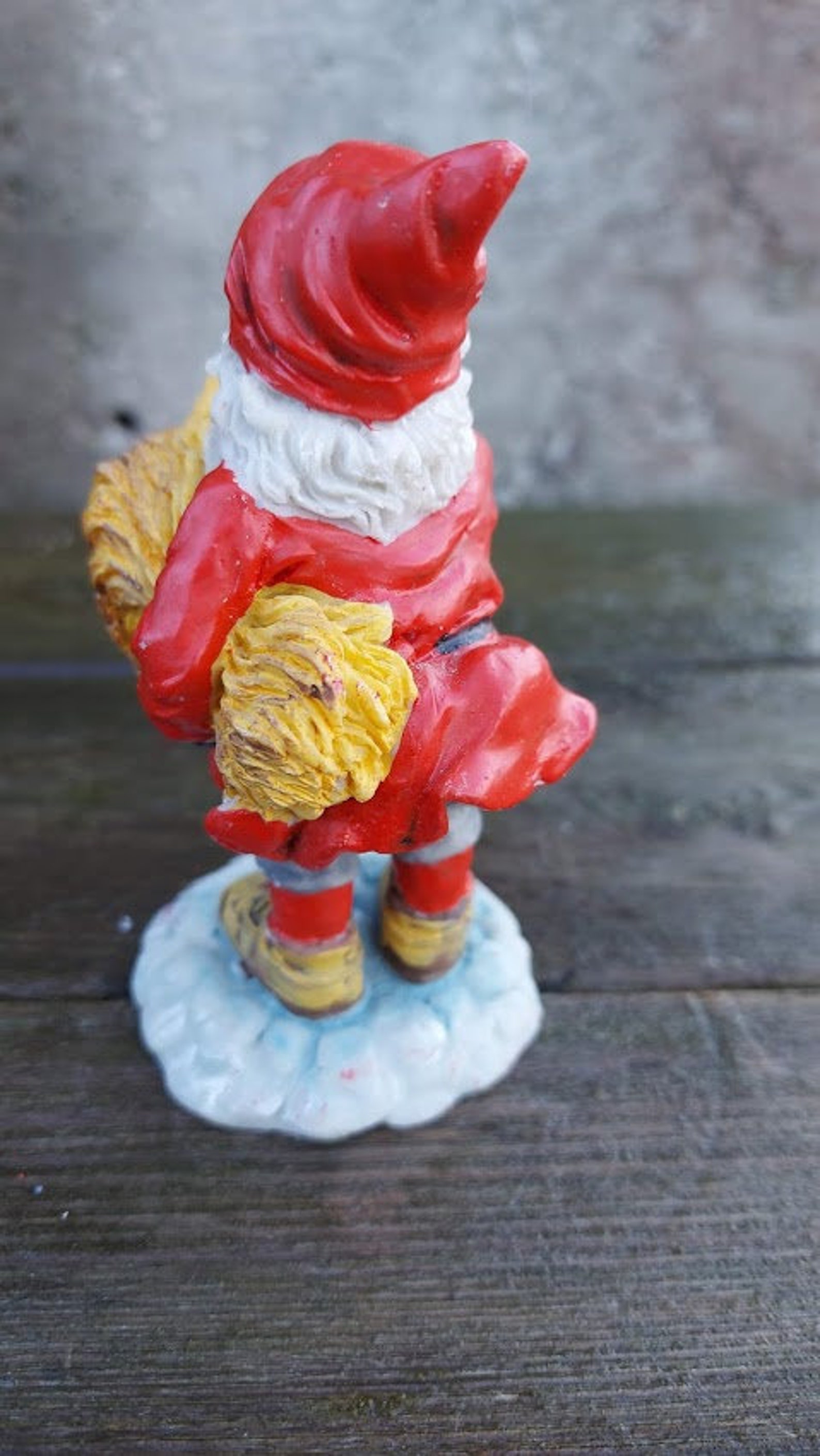 Norwegian Hedlund Gnome Nisse holding a hay Norwegian Elf | Etsy