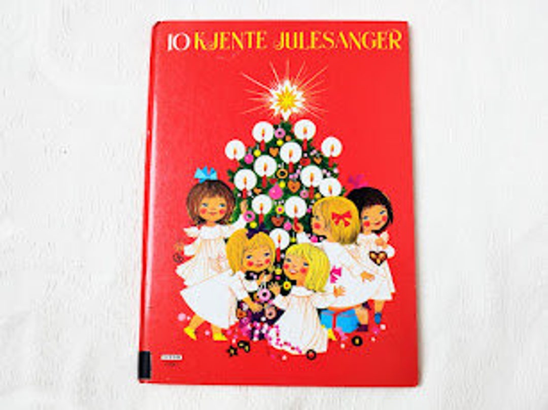 Norwegian Christmas Songs Book Tradtional Songs 10 Kjente - Etsy