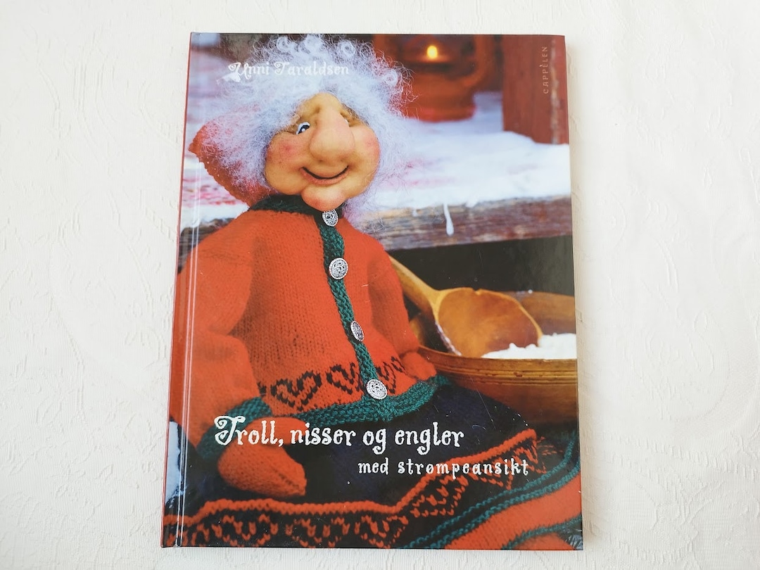 Norwegian Christmas Handicraft Book Troll, Nisser Og Engler Med ...
