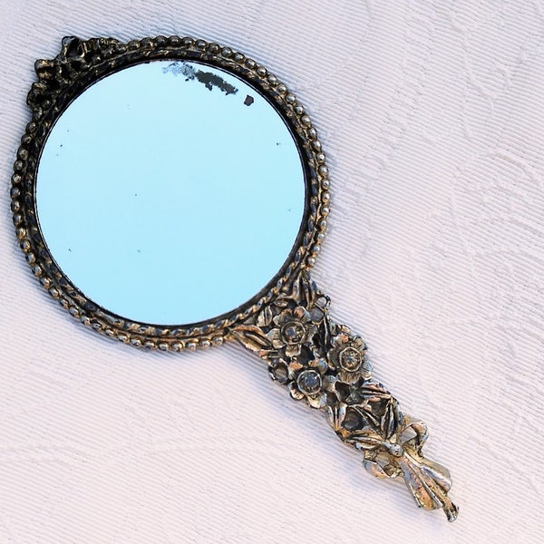 Hand Held Mirror - Etsy
