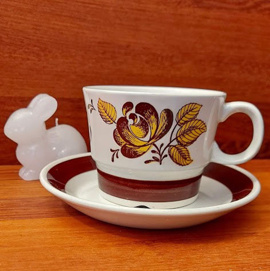 Father Cup Figgjo Flint Norwegian farporcelain Cup and Saucer With ...