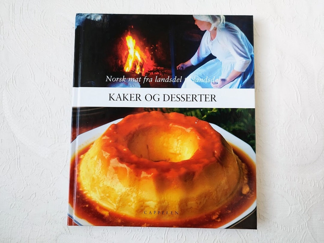 Norwegian Cake and Dessert Reciepe Book From All Over Norway - Etsy