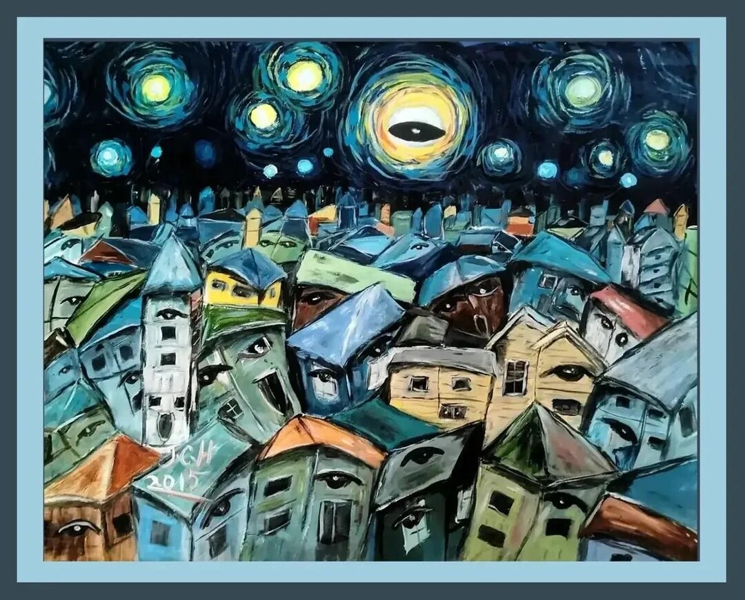 The Human Condition 1 . Contemporary Modern Abstract Art Print From the ...