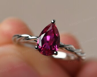 Ruby Birthstone - Etsy