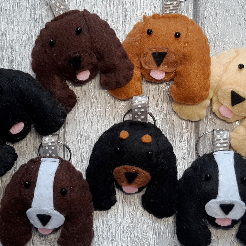 Dog Keyrings - Etsy UK