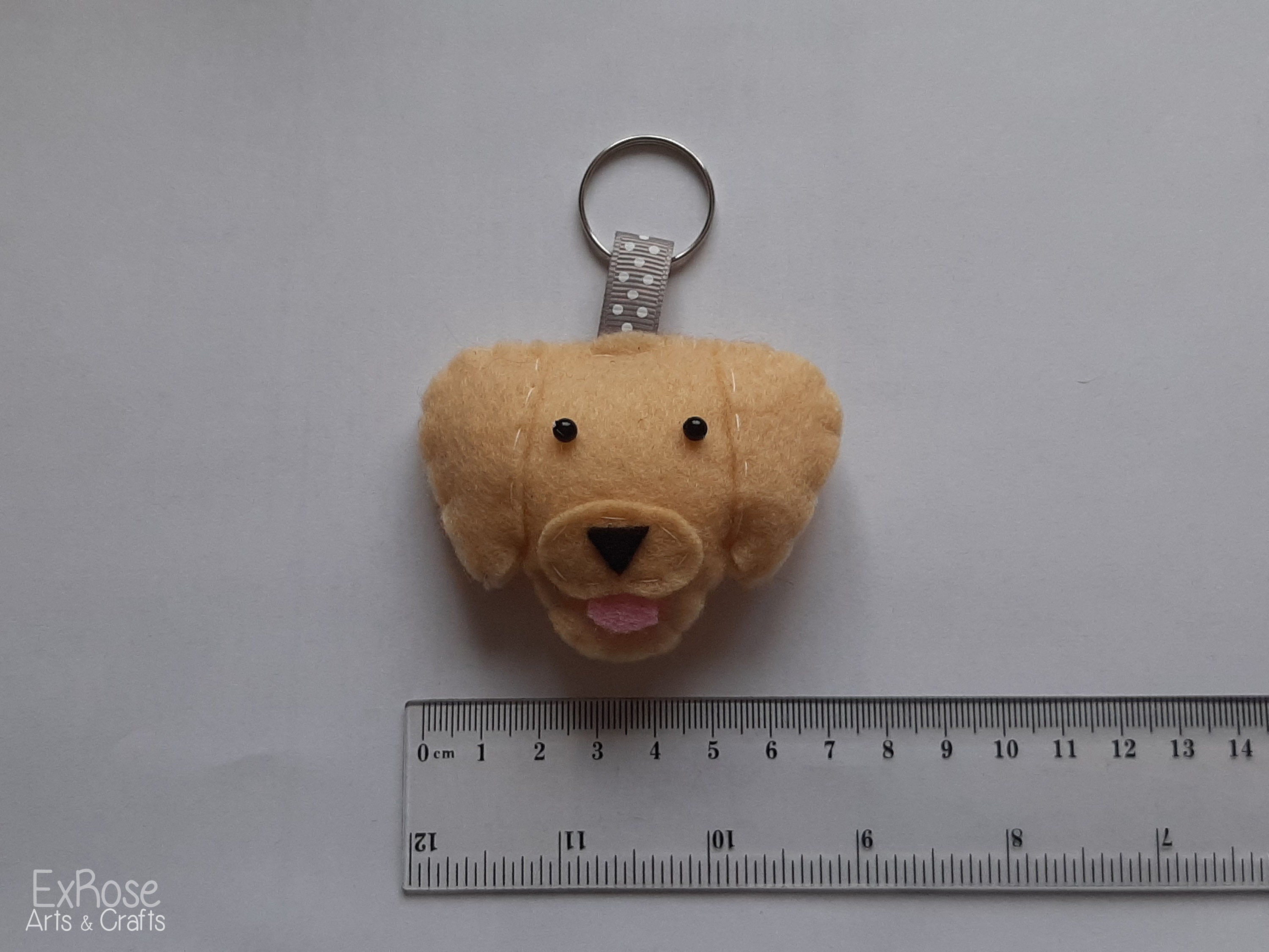 Labrador Keyring Felt Dog Keyring Felt Animal Keyring - Etsy UK