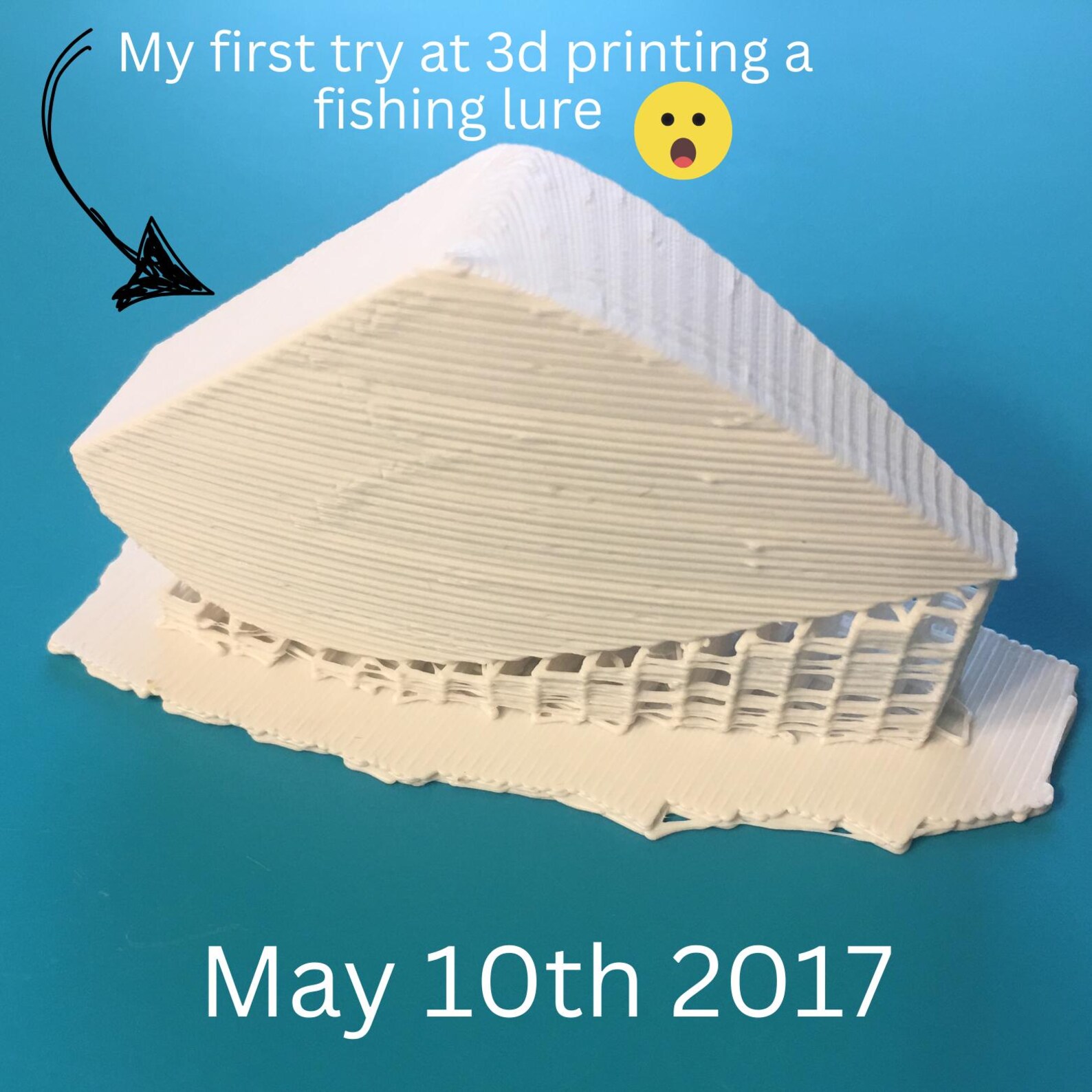 3D Printable Fishing Lure 3 Styles 3D Printed STL File for 3D Printer ...