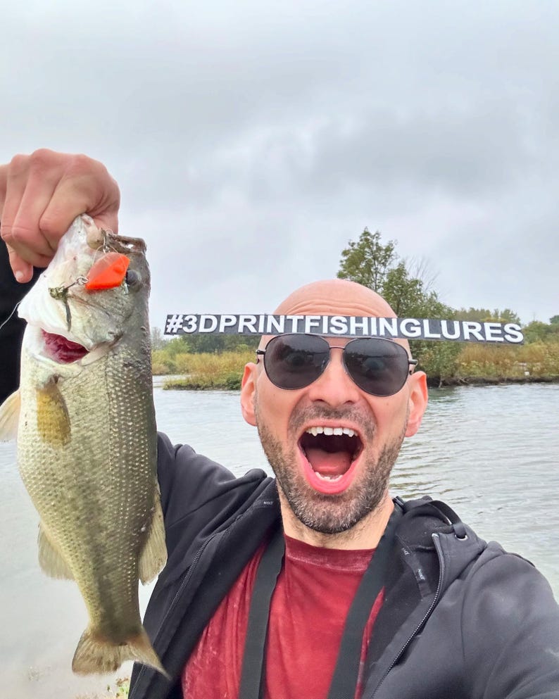 3D Print Fishing Lures Small Lipless Crankbait STL File for 3D Printing ...