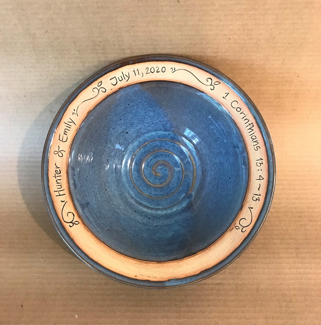 Custom Personalized Wedding Bowl - Etsy