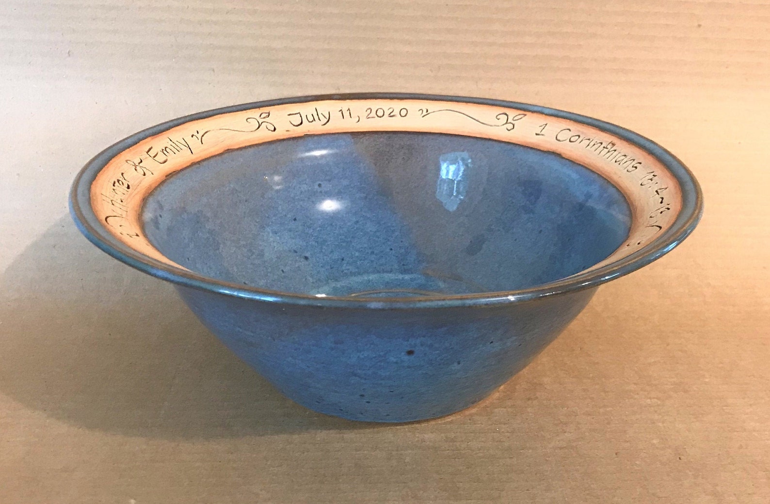 Custom Personalized Wedding Bowl | Etsy