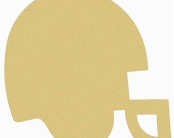Football Helmet Laser Cut Out Unfinished Wood Shape Craft Supply SPT1 ...