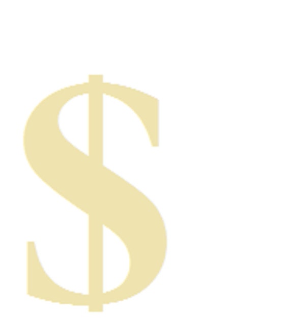 Dollar Sign Unfinished Wood Shape Cutout Variety Sizes USA | Etsy