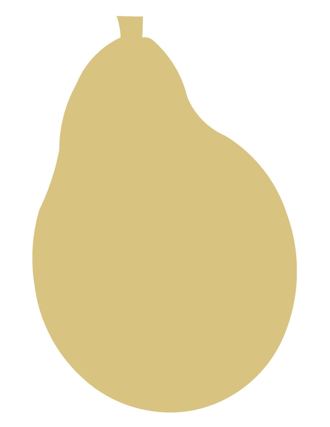 Gourd Wood Cutout: Unfinished MDF Craft Shape, USA Made - Etsy