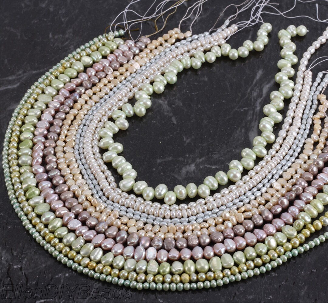 On Sale!! Light Color Pearls, Cure Color Pearl, Small Size Pearl, Blue ...