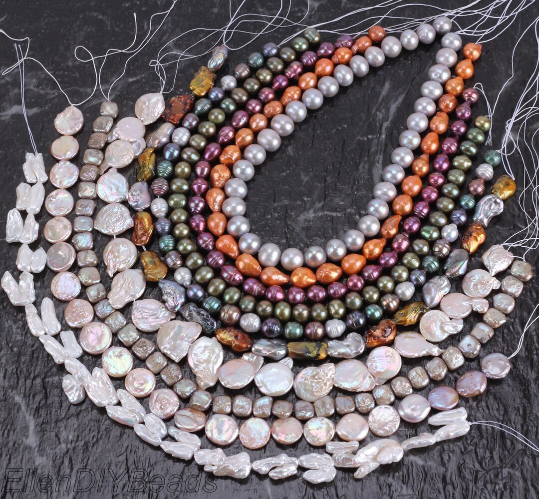 Only One!!! Teardrop Pearls,shaped Pearls, Flat Pearls,round Potato ...