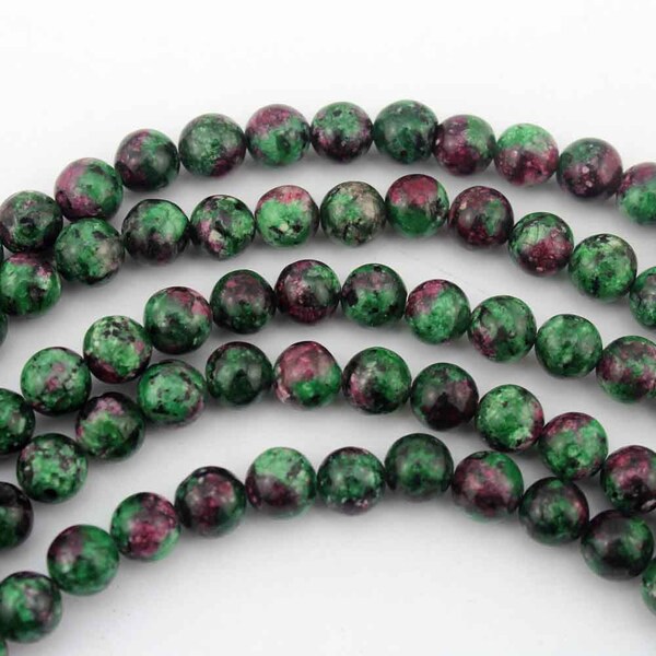 Ruby Zoisite Beads - Etsy
