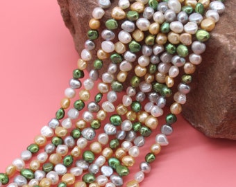 Freshwater Pearl Nugget Beads Cultured Pearls Small Beads - Etsy