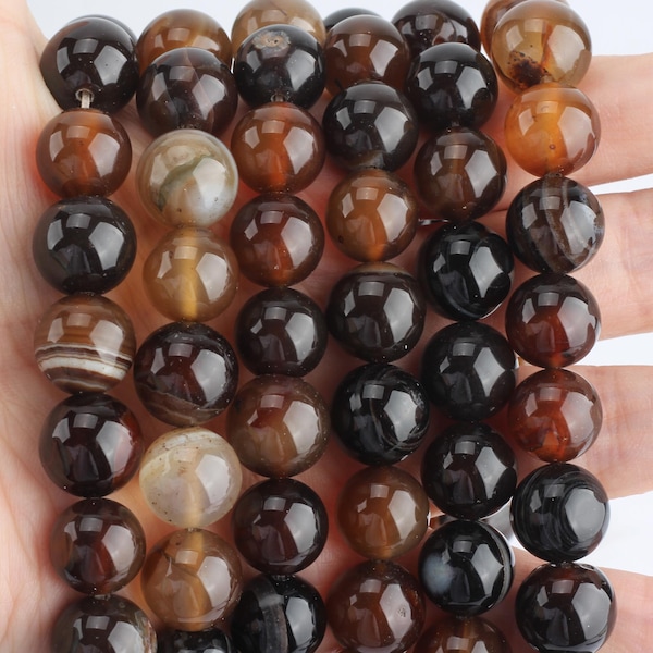 Brown Agate - Etsy UK
