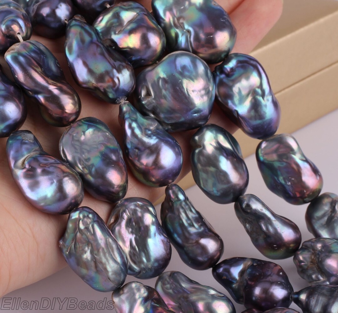 15-17x18-25mm Fire Flameball Baroque Pearls, Big Freshwater Cultured ...