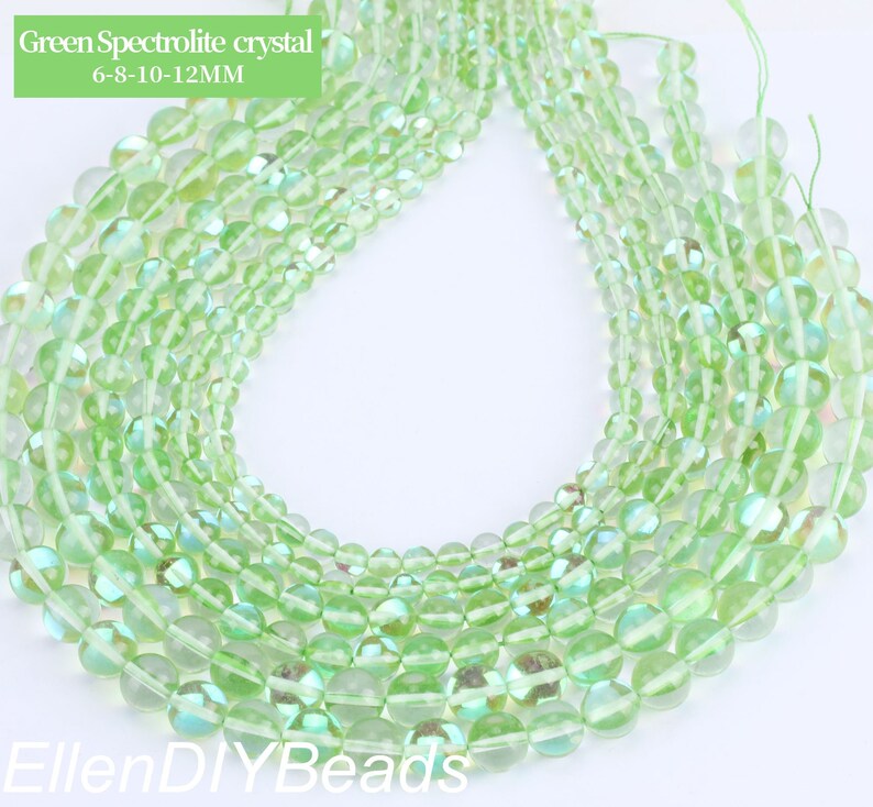 Apple Green Spectrolite Crystal, Polished Iridescent Crystal, Beautiful ...