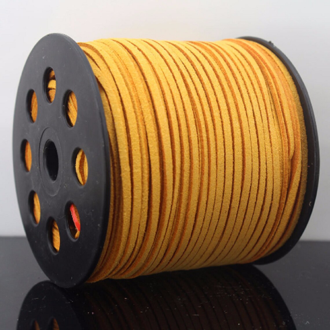 3mm Wide Korea Faux Suede Fabric Leather Flat Cord String Rope,premium ...