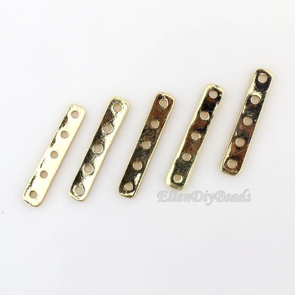 10 Pieces High Quanlity 5 Strands Jewelry Separator Bar5 - Etsy