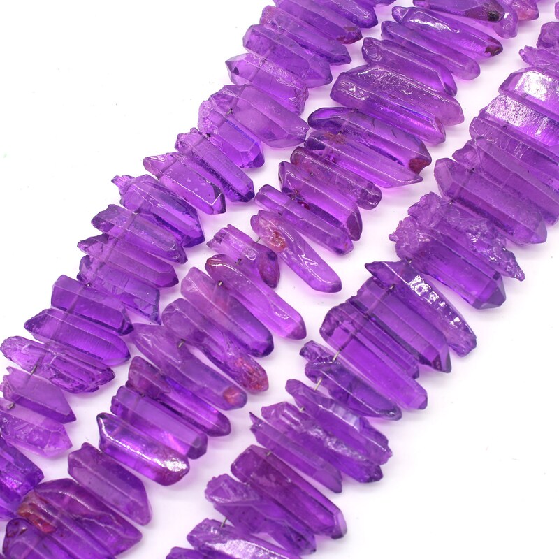 Purple Crystal Points - Etsy