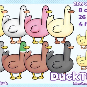 Pngtuber Duck Pato / 8 COLORS / 26 Oufits / Vtuber Avatar Streaming ...