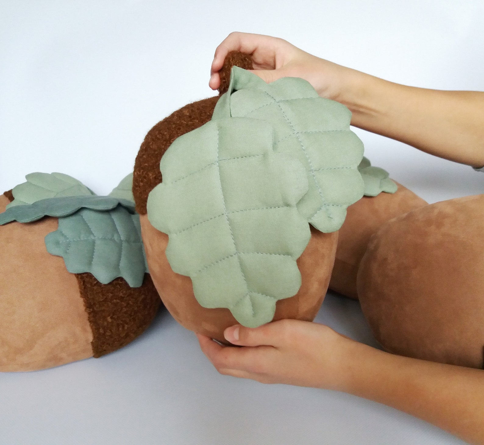 Acorn pillow Woodland nursery decorative pillow Pillow fall | Etsy