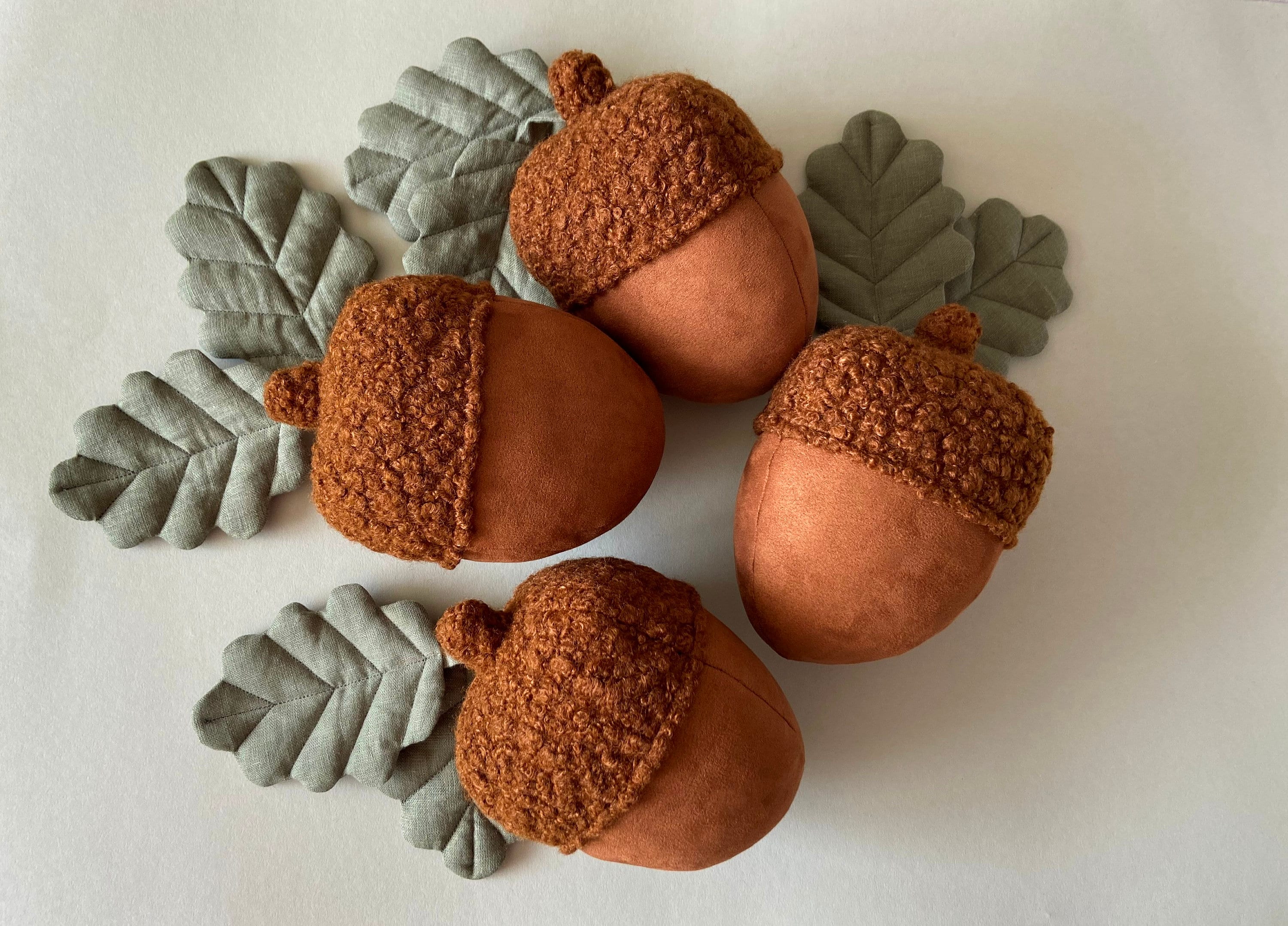 Acorn Gift for Him Plush Acorn Stuffed Acorn Gift for Her - Etsy